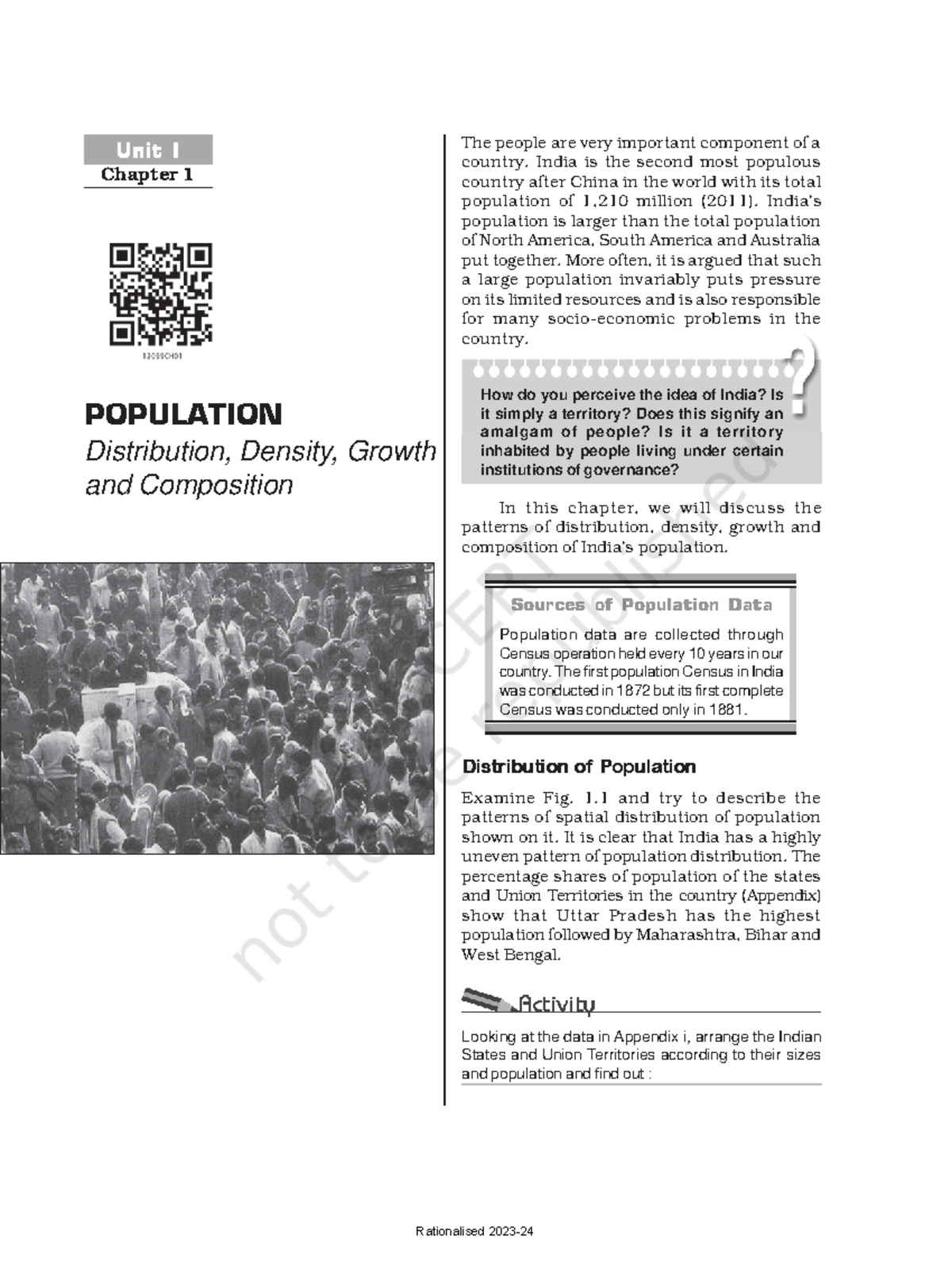 Geo 1 ipe - Population Distribution, Density, Growth & Composition ...