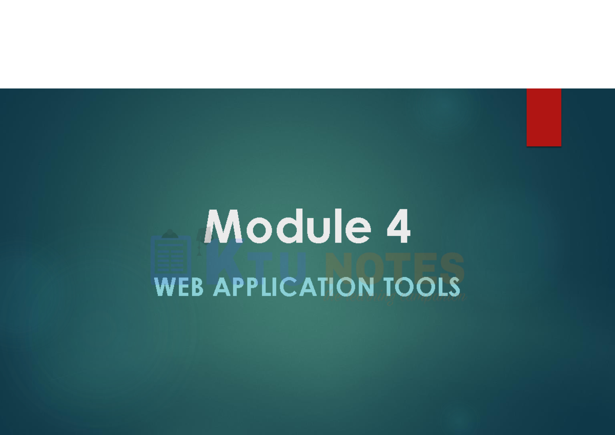 EC466-Cyber Security Mod 4 - Module 4 WEB APPLICATION TOOLS Scanning for web vulnerabilities ...