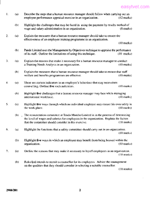 [Solved] Steps of conducting a performance appraisal exercise ...