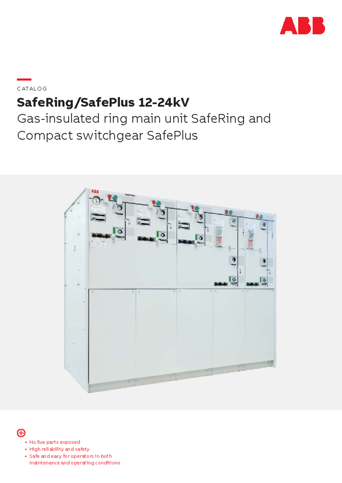 ABB SafeRing & SafePlus Switchgear Catalogue: Features & Applications ...