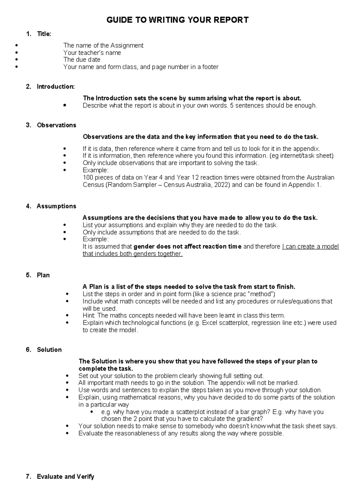 Guide to Writing PSMT Reports: Structure & Key Elements - Studocu