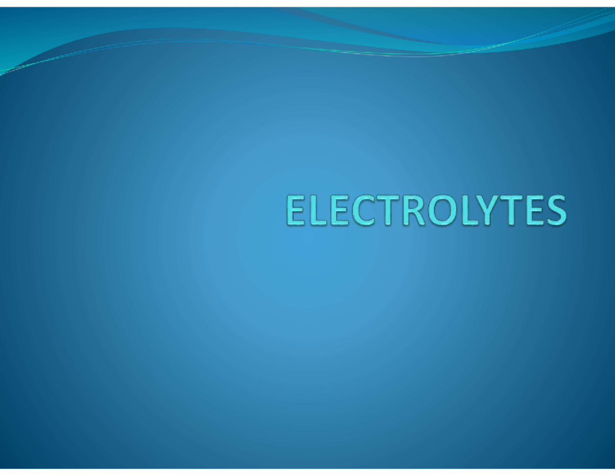 10. Electrolytes: Homeostasis and Hormonal Regulation in ECF and ICF ...