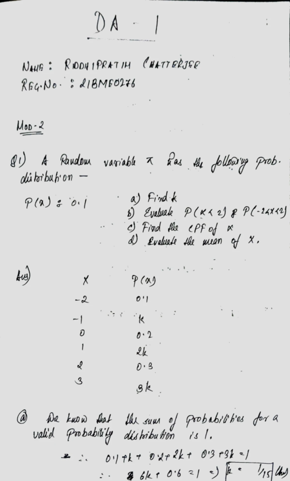 Prob Stats Module 1 Part 2 - Probability And Statistics - Deciles ...