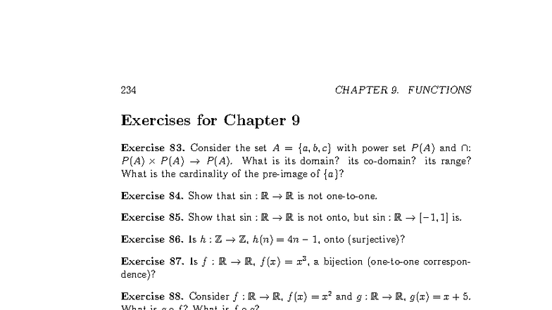 MH1812 CHAPTER 9 Functions Exercises and Solutions - Studocu