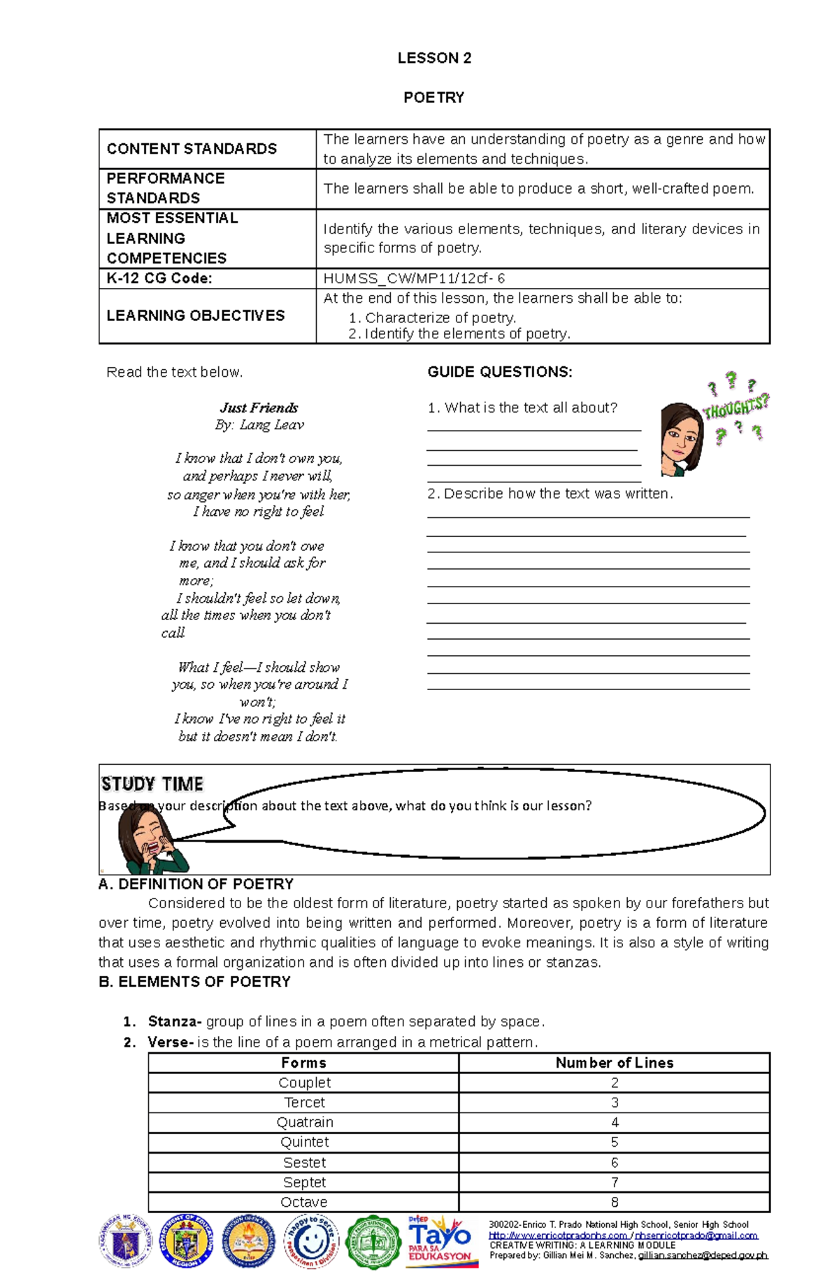 Creative-Writing-Lesson-2-4 - Based on your description about the text ...