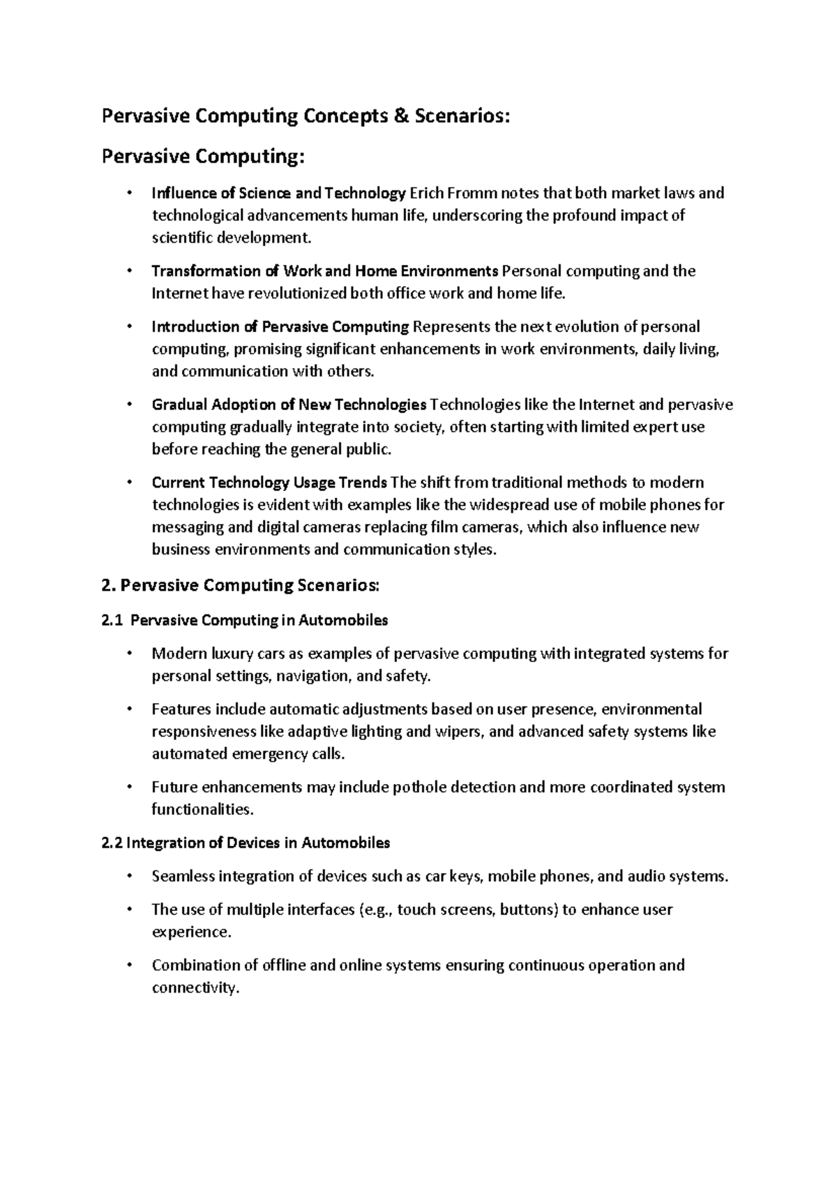 HPC-5 - hpc - Pervasive Computing Concepts & Scenarios: Pervasive ...