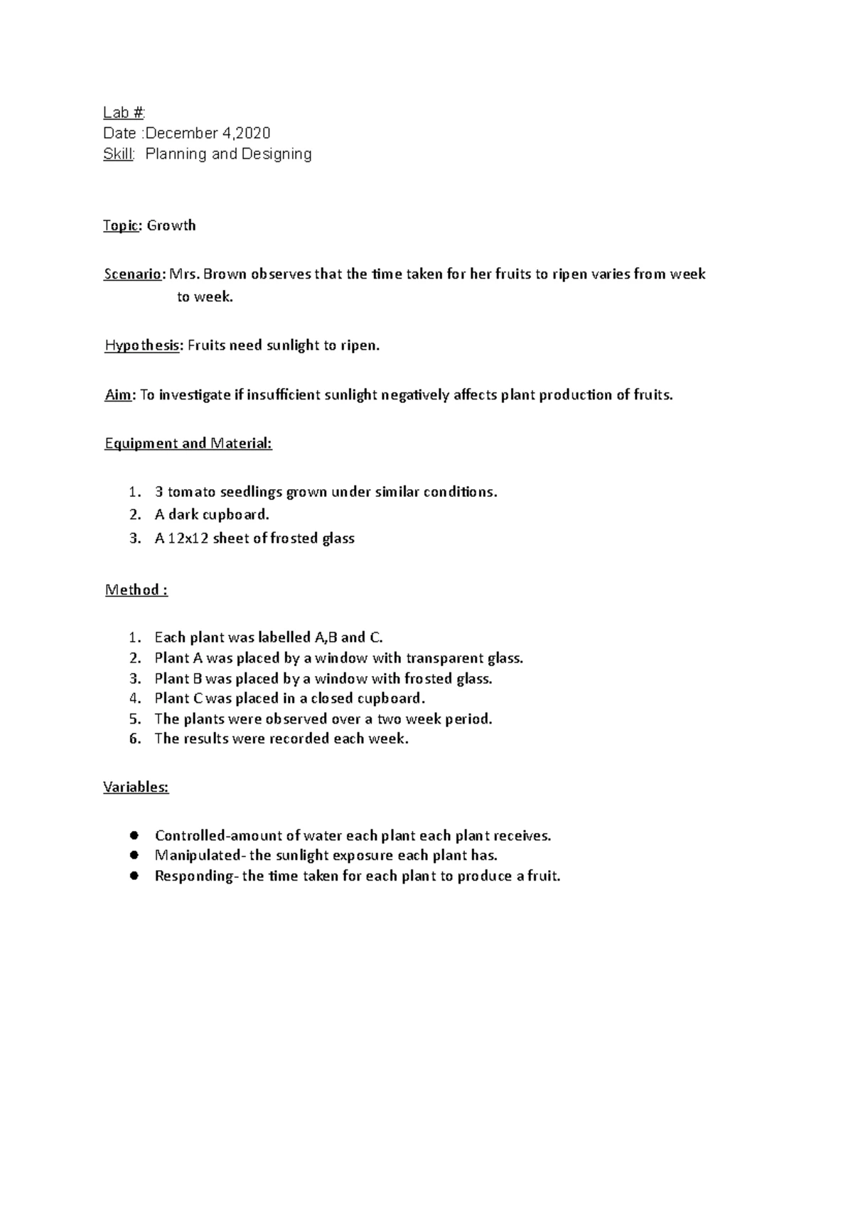CAPE Biology Unit 2 Complete - CAPE BIOLOGY UNIT TWO MANUAL (by KJH ...