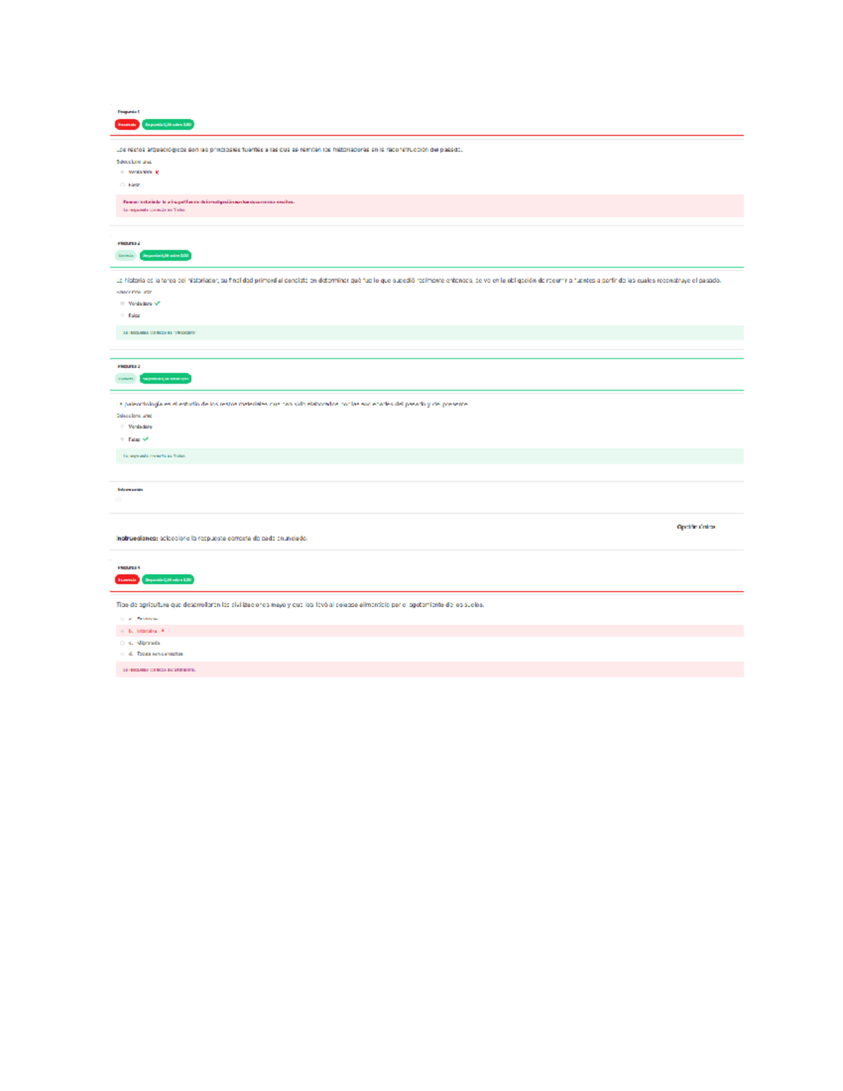 Examen 1 Historia de Honduras HH101: Preguntas y Respuestas - Studocu