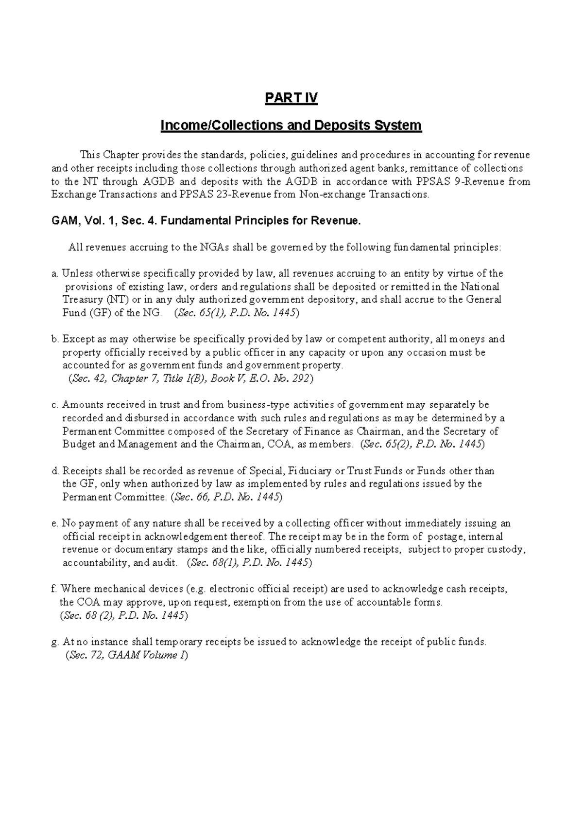 Chapter 4 - Income and Collections Accounting Standards Overview - Studocu