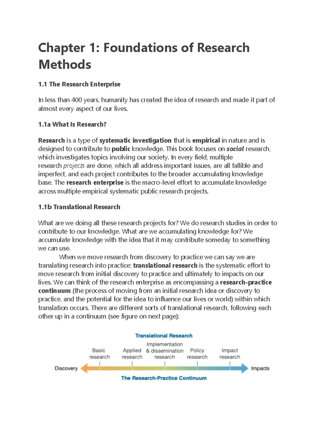 Research Methods Midterm Summary & Key Concepts (Course Code: RM101) - Studeersnel