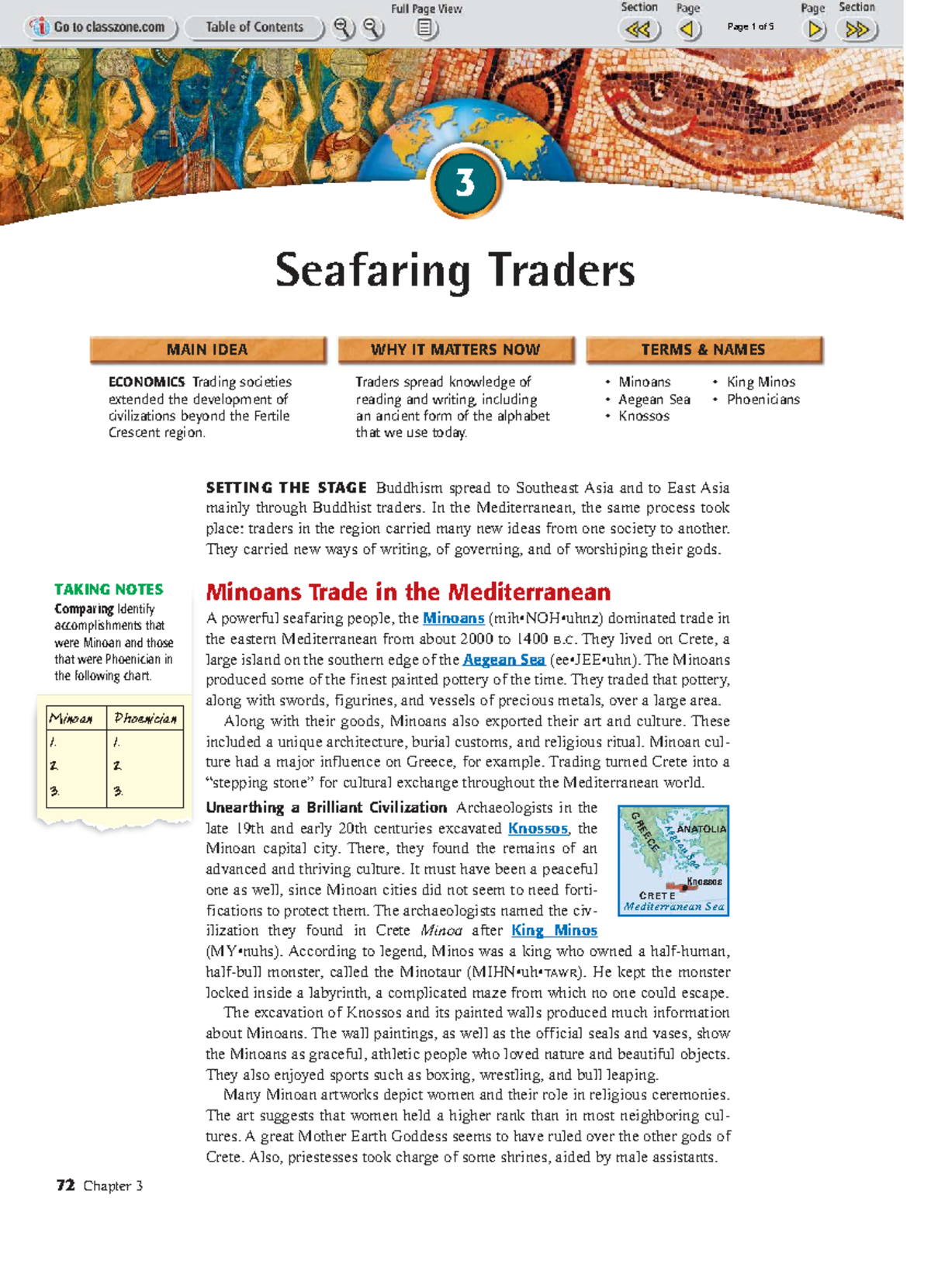 Phoenician and Minoan Civilizations: Trade and Cultural Exchange - Studocu