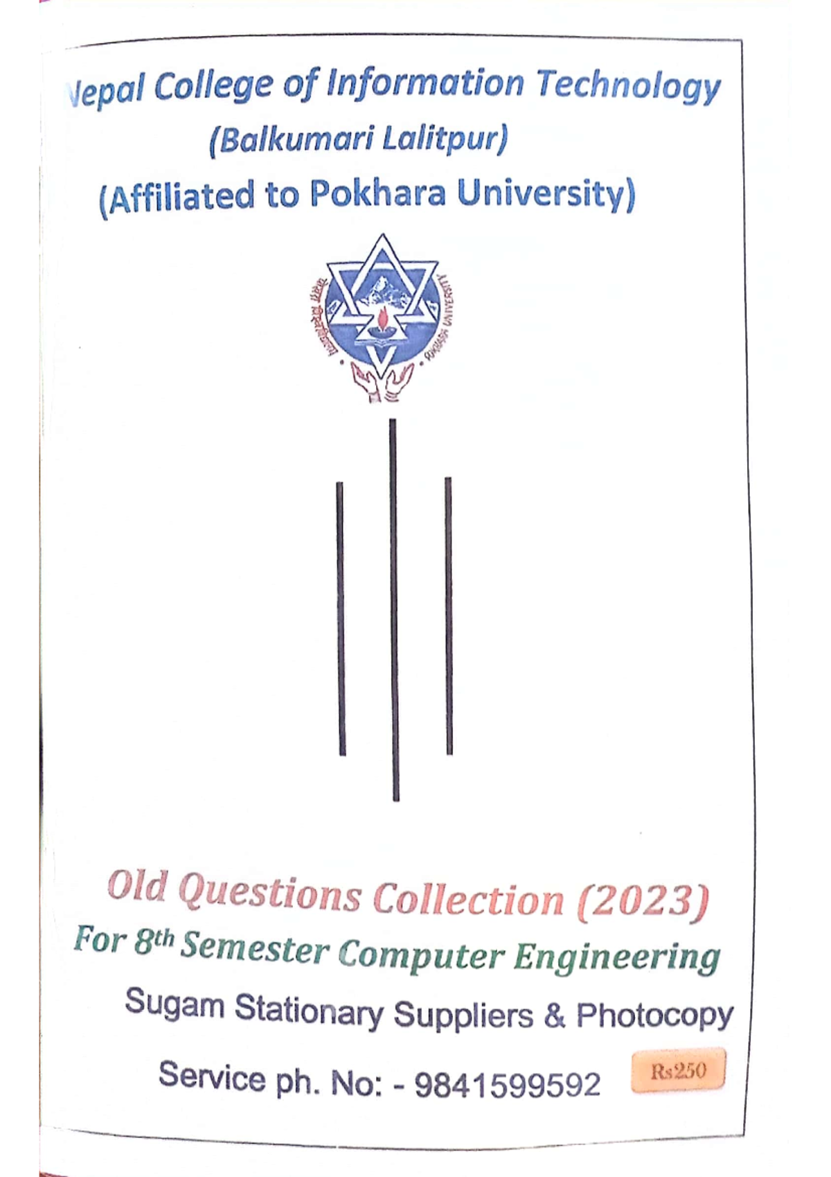 DSAP Old Questions Collection for BE 8th Semester - Digital Signal ...