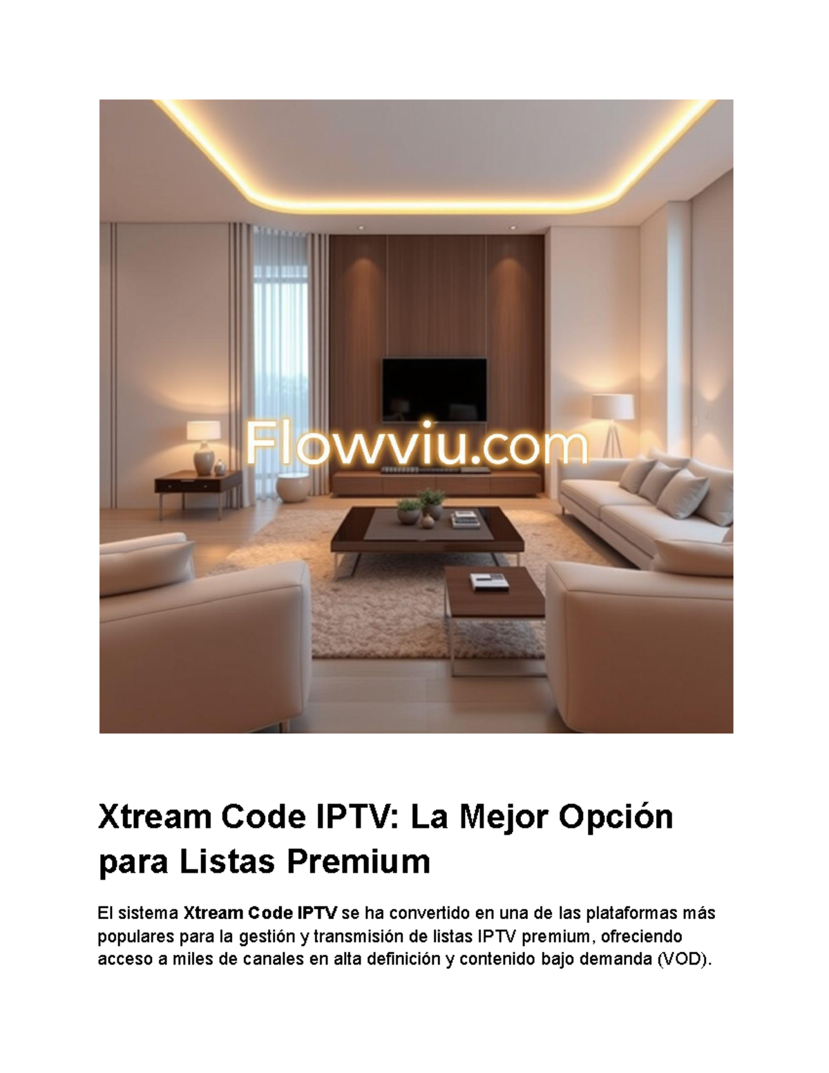Xtream Code IPTV: Guía Completa para Listas Premium y Configuración ...