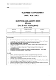 Business Management - Grade: 12 - Victorian Certificate of Education ...
