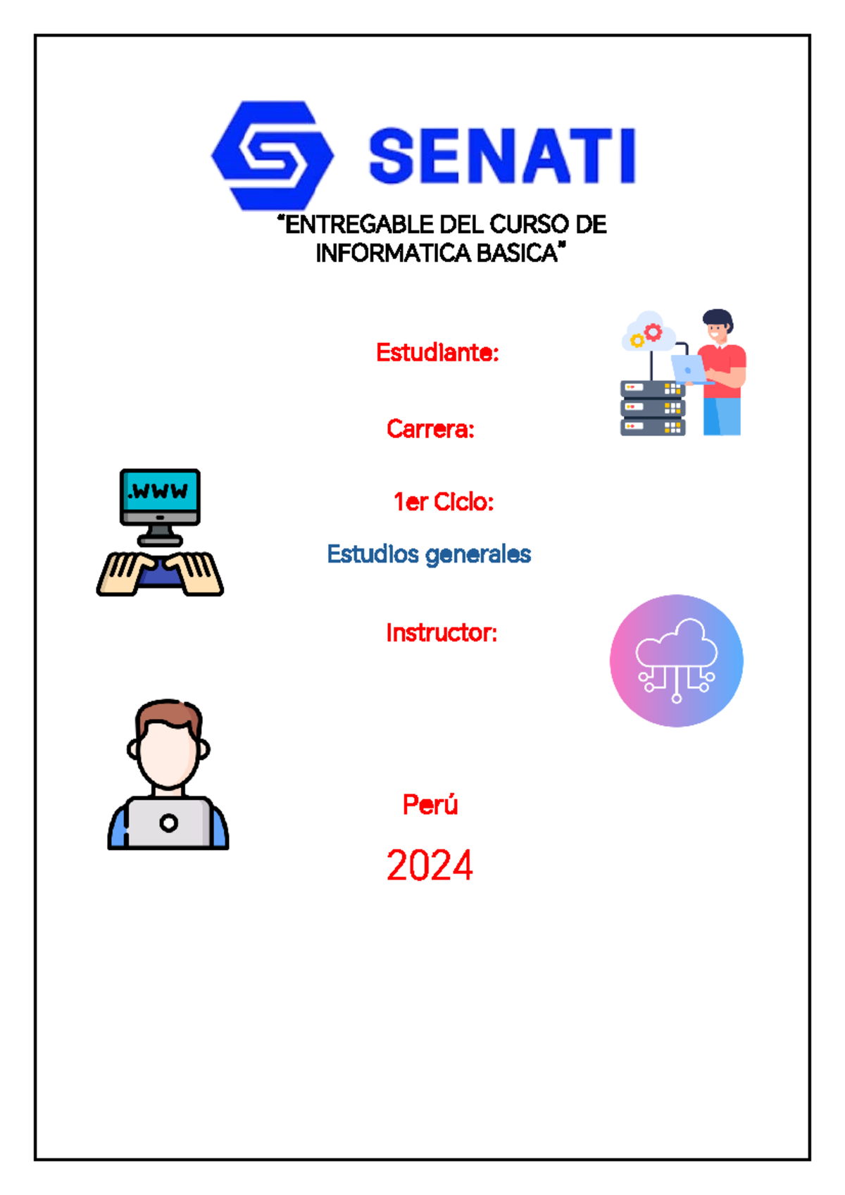 Entregable N°1 - Informática Básica 2024: Fundamentos y Ejercicios - Studocu