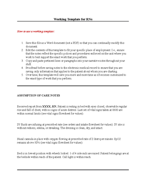 Physical Assessment Documentation Examples - PHYSICAL ASSESSMENT AND ...