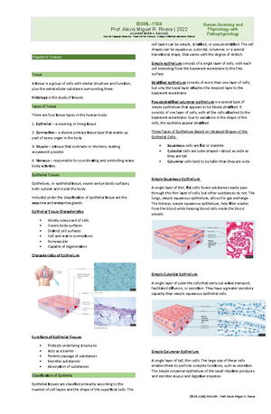 Anaphy Chapter 3 Transes - Chapter 3: Cell Structures and Their Functions Cell Structure ...