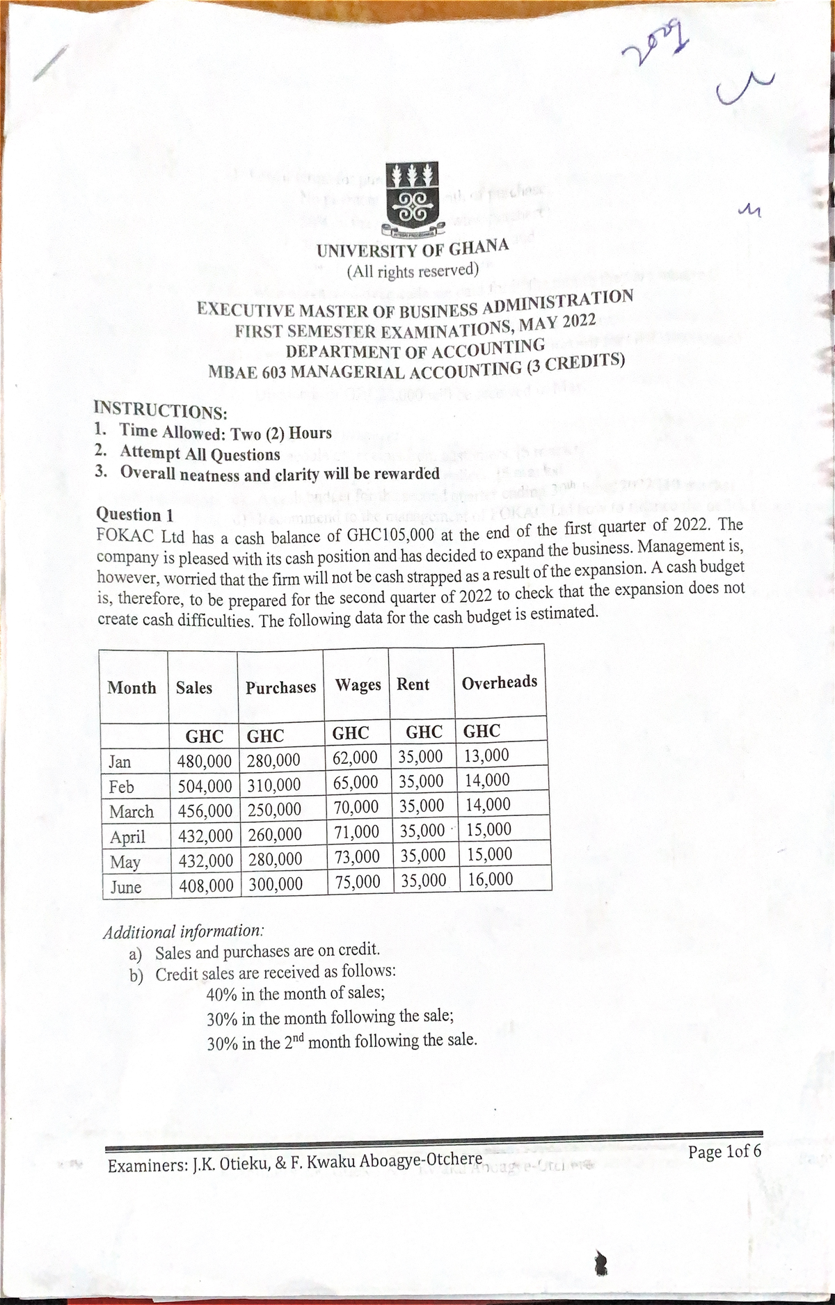 Managerial Acc. copy - accounting questions - Management Accounting ...