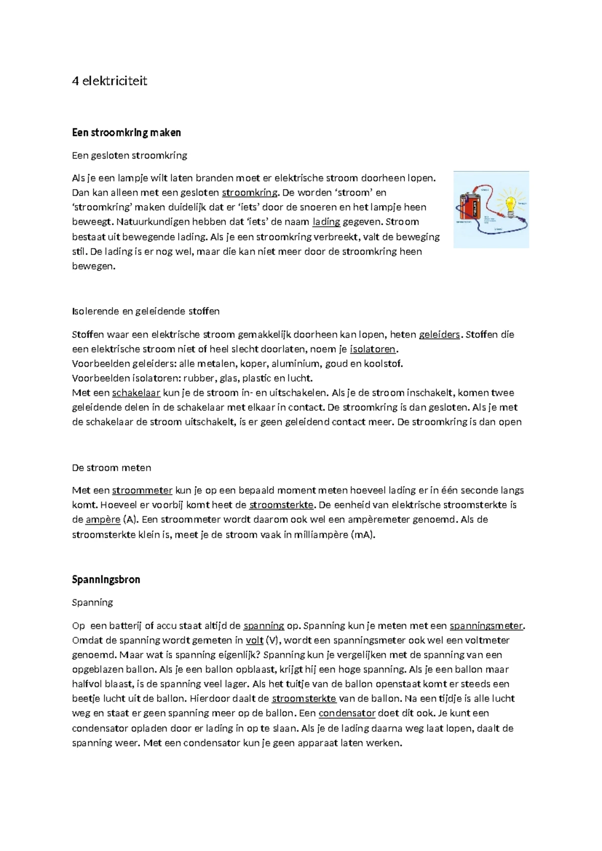 Nask H8 Geluid: Samenvatting van Belangrijke Concepten en Formules ...