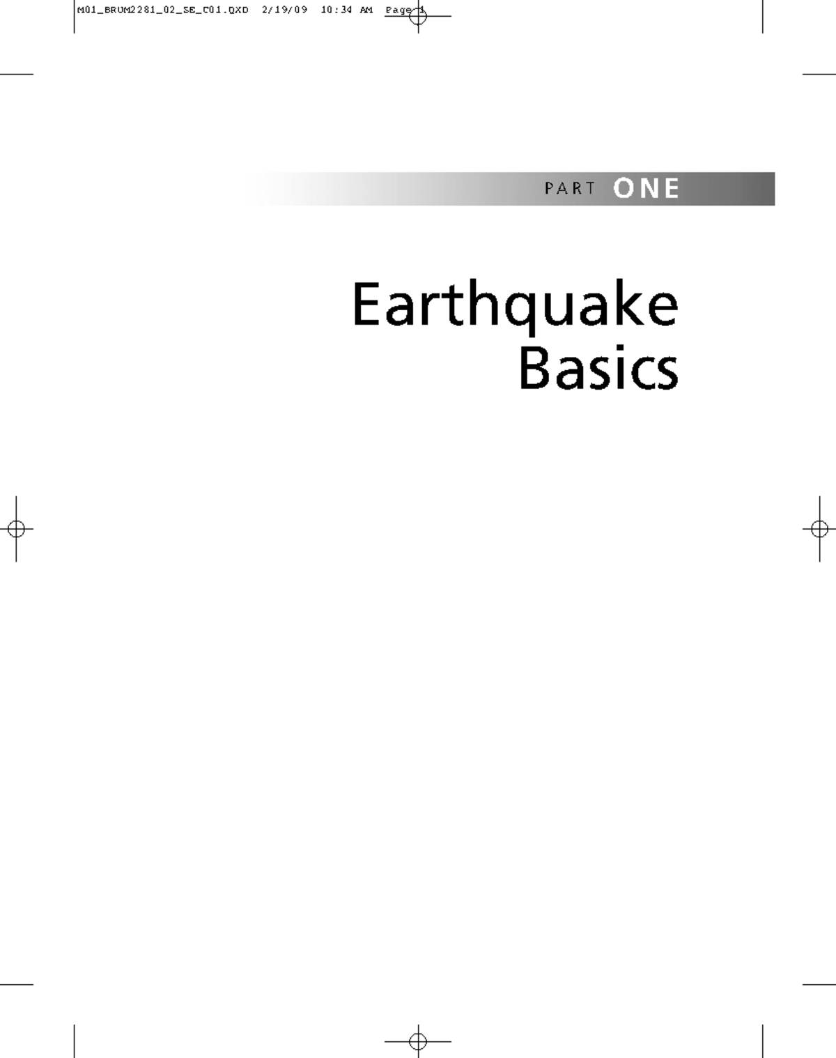 Earthquake Myths, Legends, and Elastic Rebound Theory (M01) - Studocu