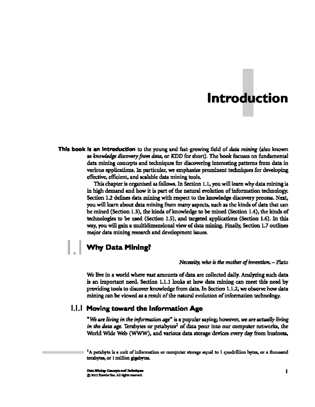 Data-Mining-U1: Knowledge Patterns in Data Warehousing - Studocu