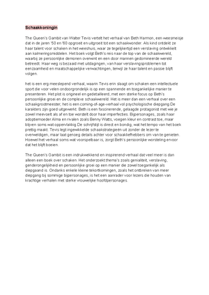 Vals Boekverslag - V4C 2024 Over Verlies en Wantrouwen - Studeersnel