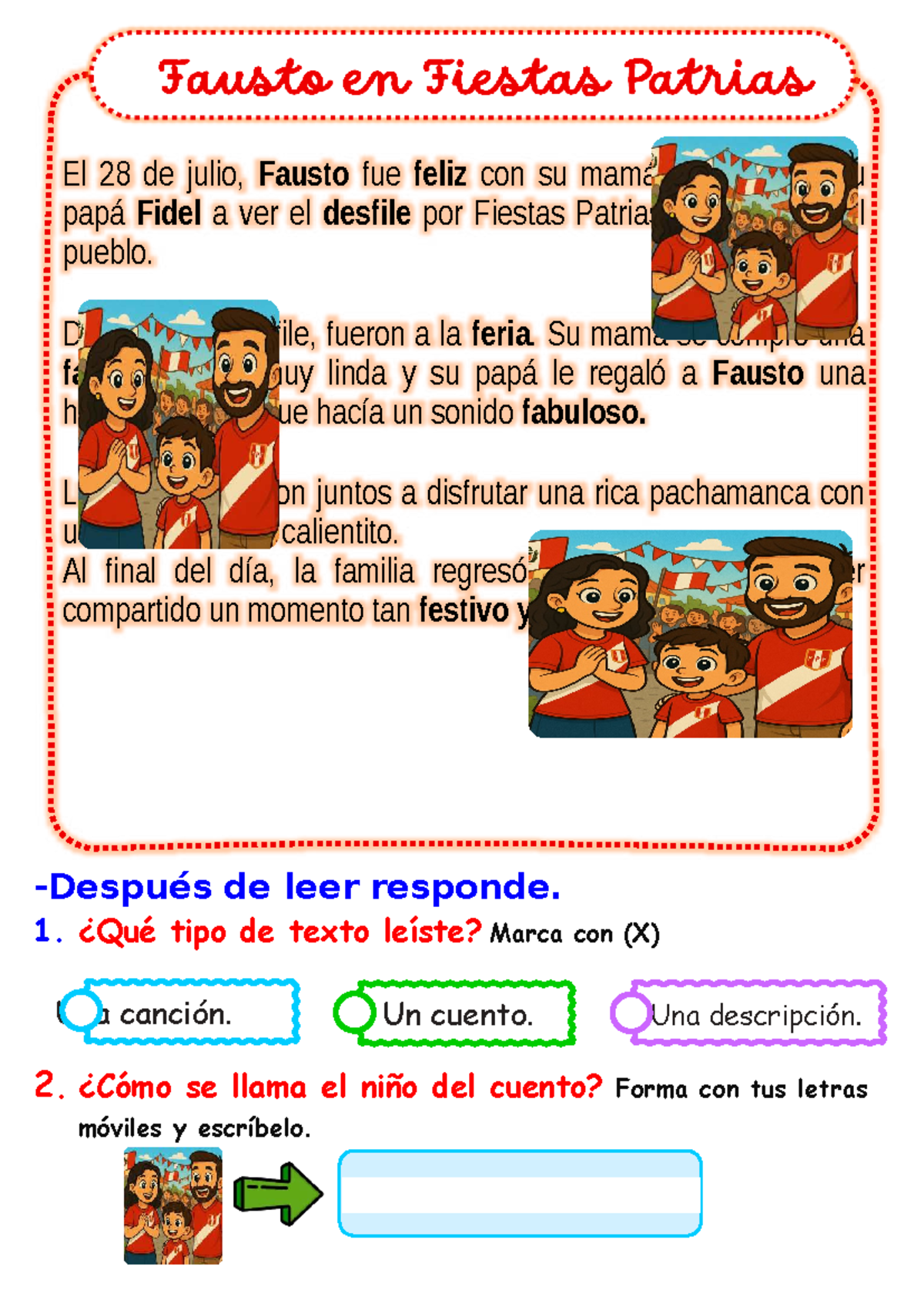 Actividades de Comprensión Lectora - Unidad 5 Semana 4 - Studocu