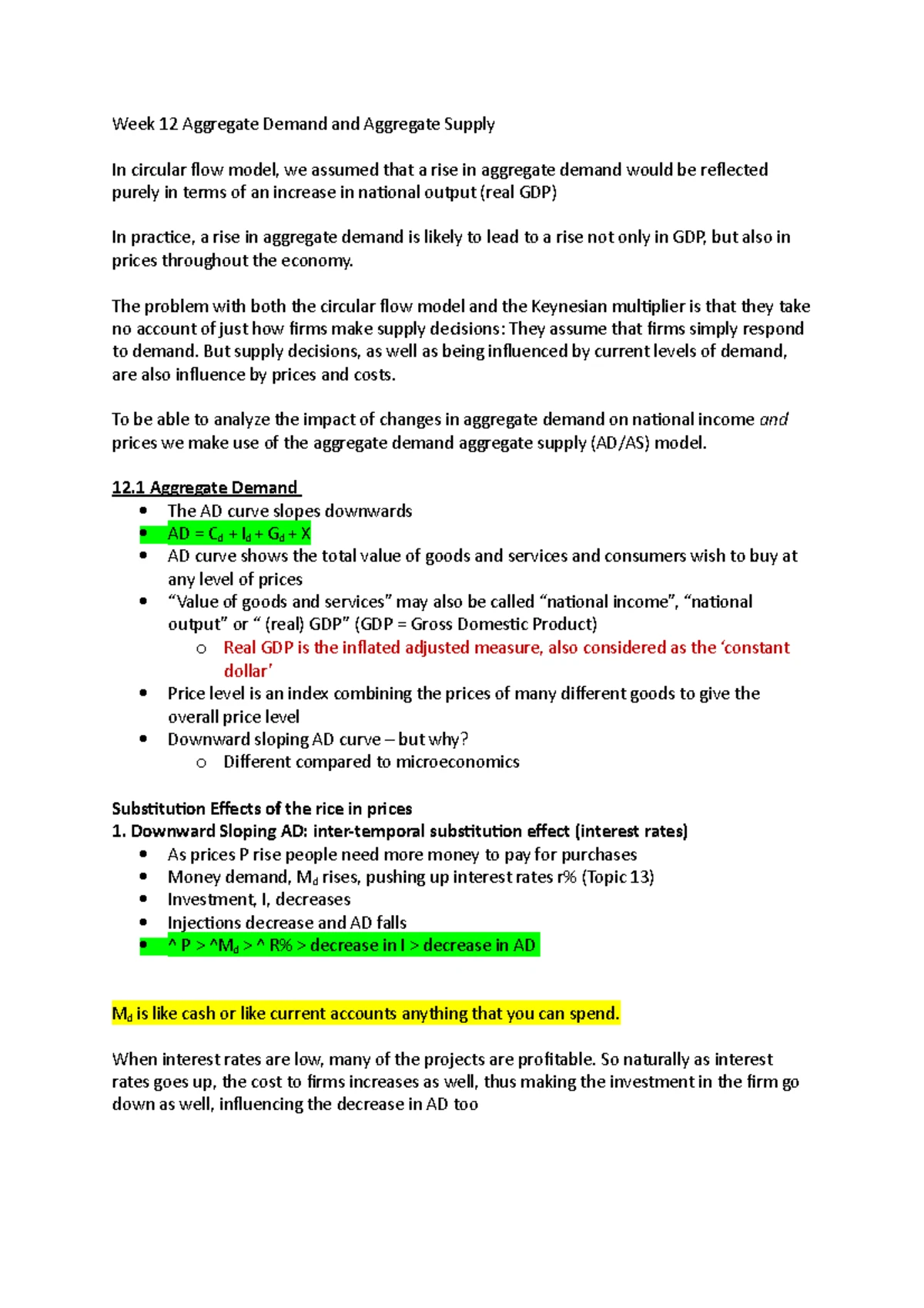 Supply and Demand Analysis: Activities 1 - Supply Diagrams and ...