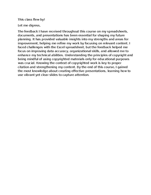 IT-100 Module 8 Discussion Reflection and Fair Use - 8-1 Discussion ...