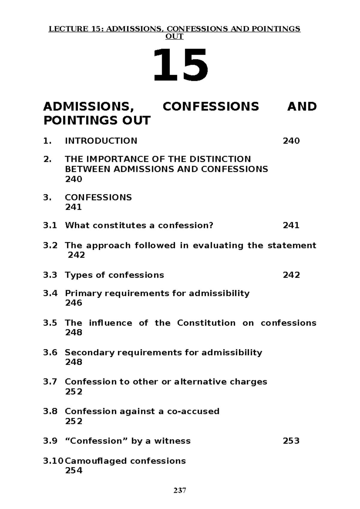 **Legal Concepts of Admissions and Confessions: A Comprehensive ...