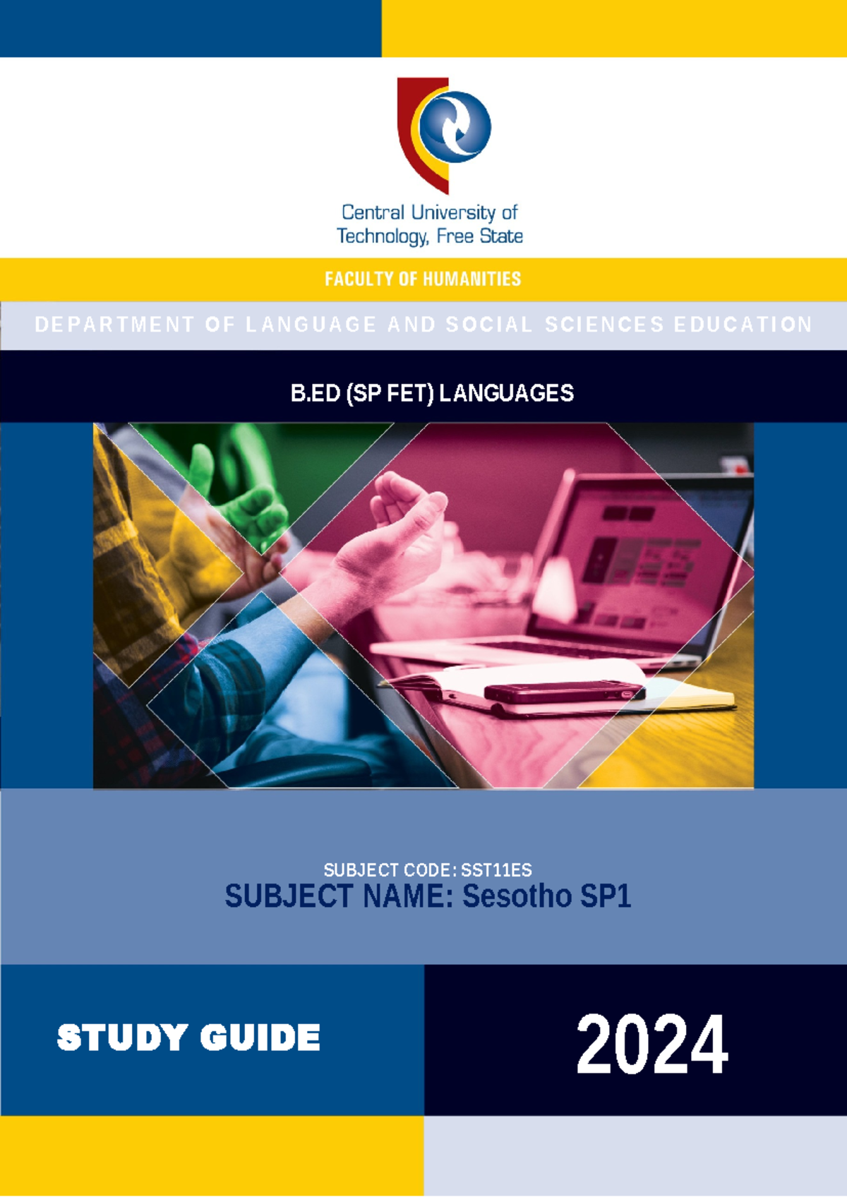 SST11ES Sesotho SP1 Study Guide 2024: Language & Social Sciences ...