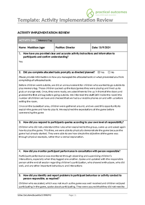 [Solved] how to write a jottings observation - early childhood ...