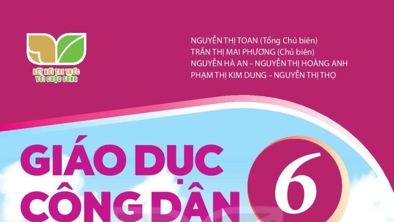 SGK GDCD 6: Kết Nối Tri Thức Với Cuộc Sống - Studocu