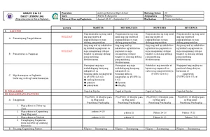 Grade 11 Filipino Lesson Plan on Pinagmulan ng Wika - Studocu