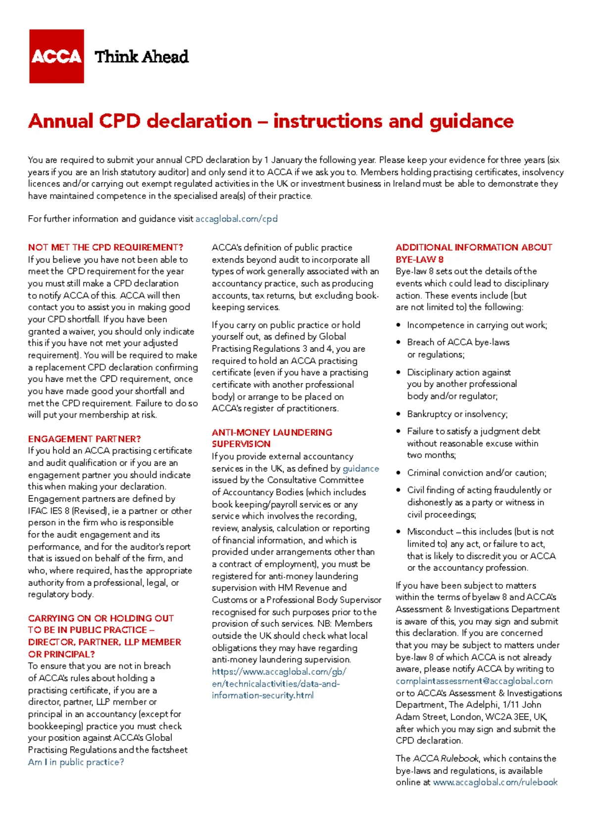 ACCA DipIFR Past Paper 2023 June - 2023_ - Studocu