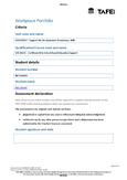 CHC30221 - Certificate III school based education support - Studocu