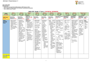 Physical Sciences Grade 10 Term 1 Revision - Western Cape Education ...