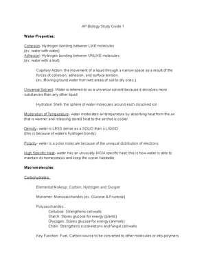 AP Bio Experimental Design Terms & Practice Questions Guide - Studocu