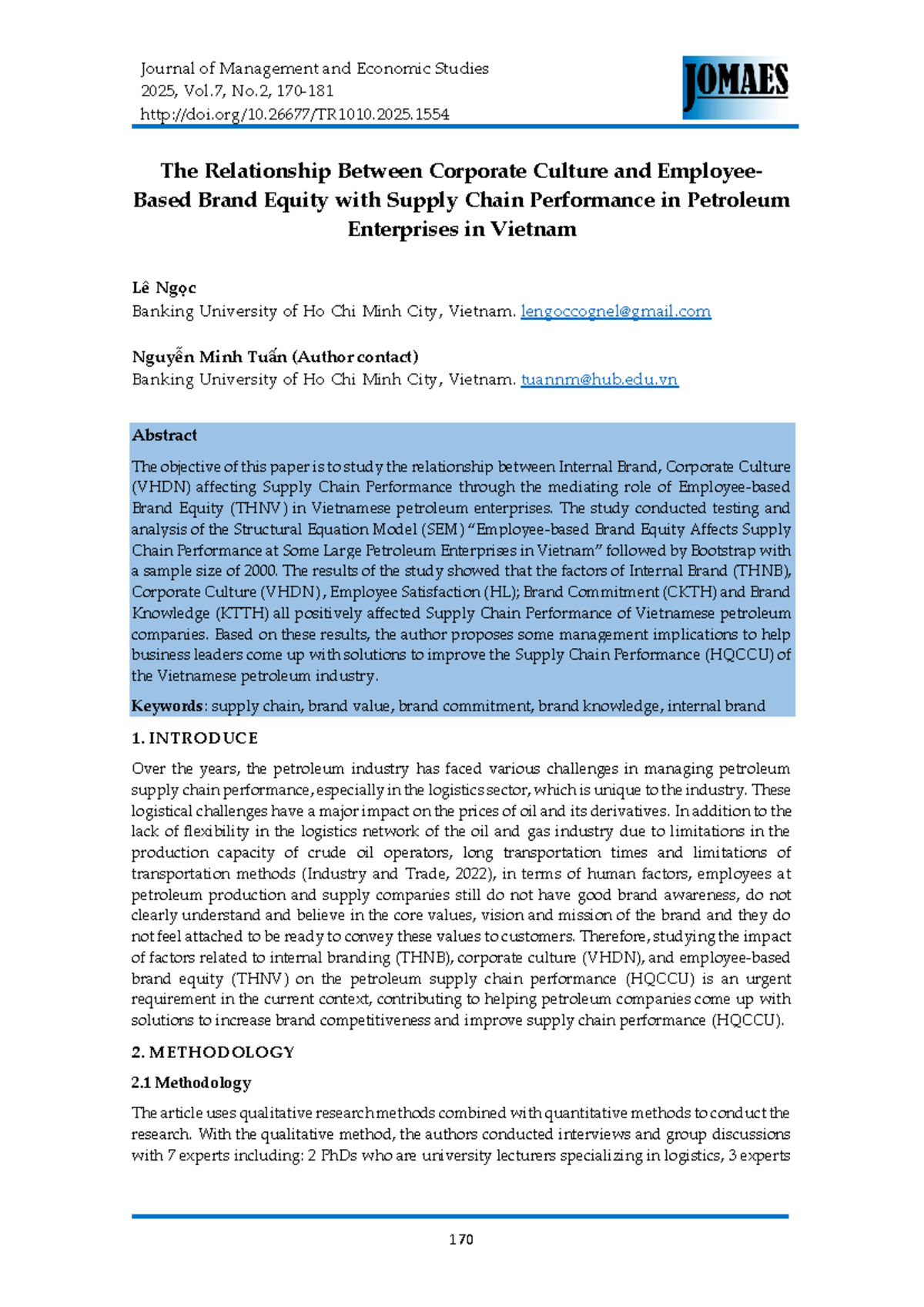 The Relationship Between Corporate Culture and Employee-Based Brand ...