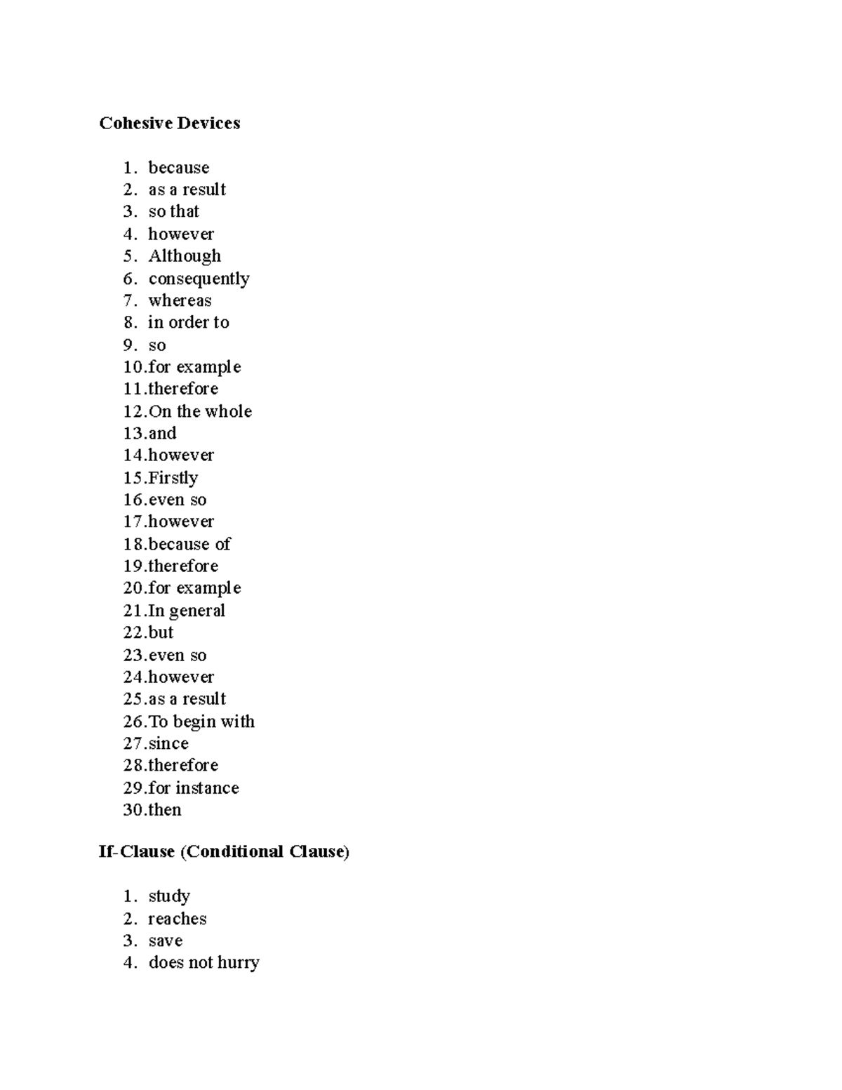 Cohesive Devices and Sentence Structures - ENG 101 Answer Key - Studocu