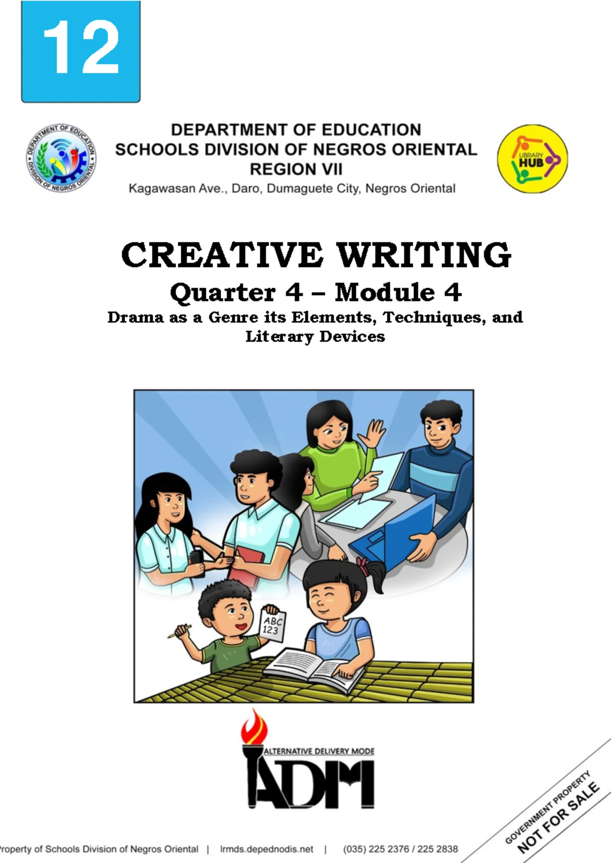 G12 SLM4 Q4 Creative Writing - 12 CREATIVE WRITING Quarter 4 – Module 4 ...