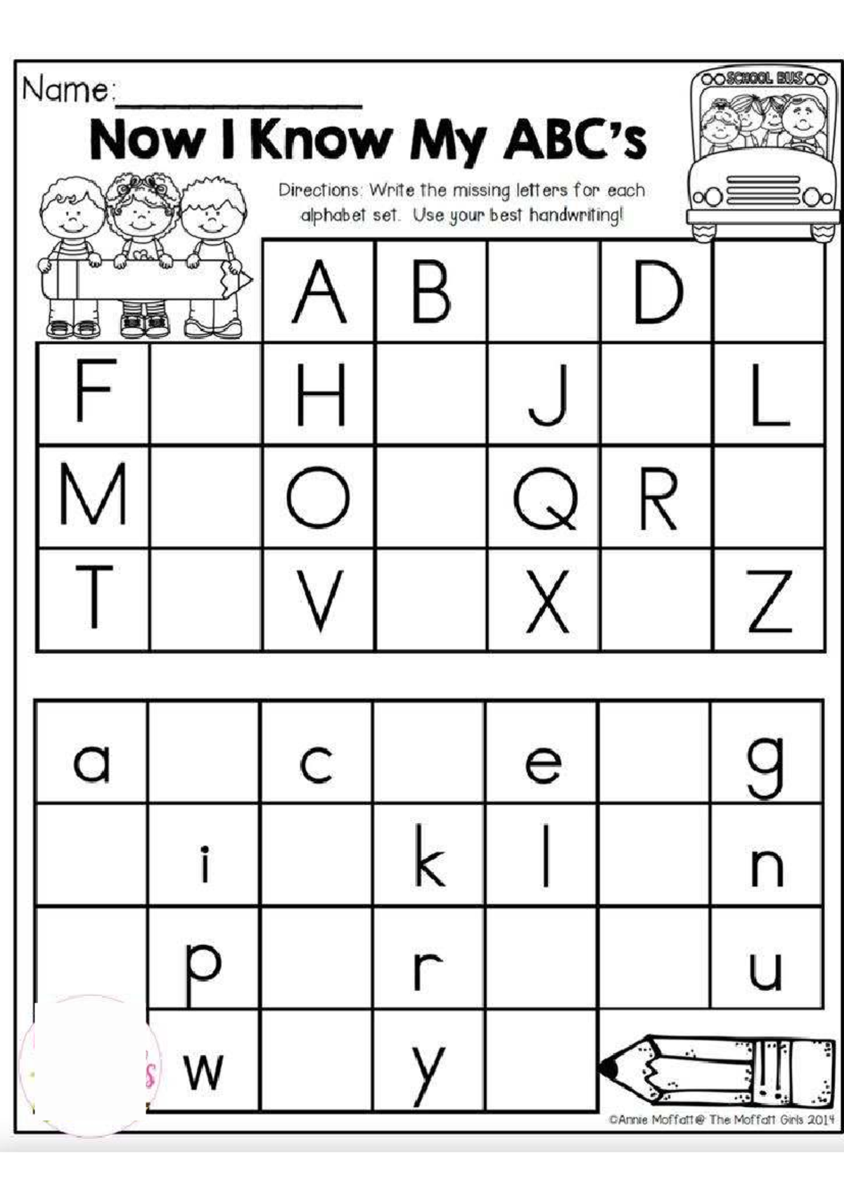 SCHOOL BUSOO Alphabet WS for Young Learners Activities - Studocu