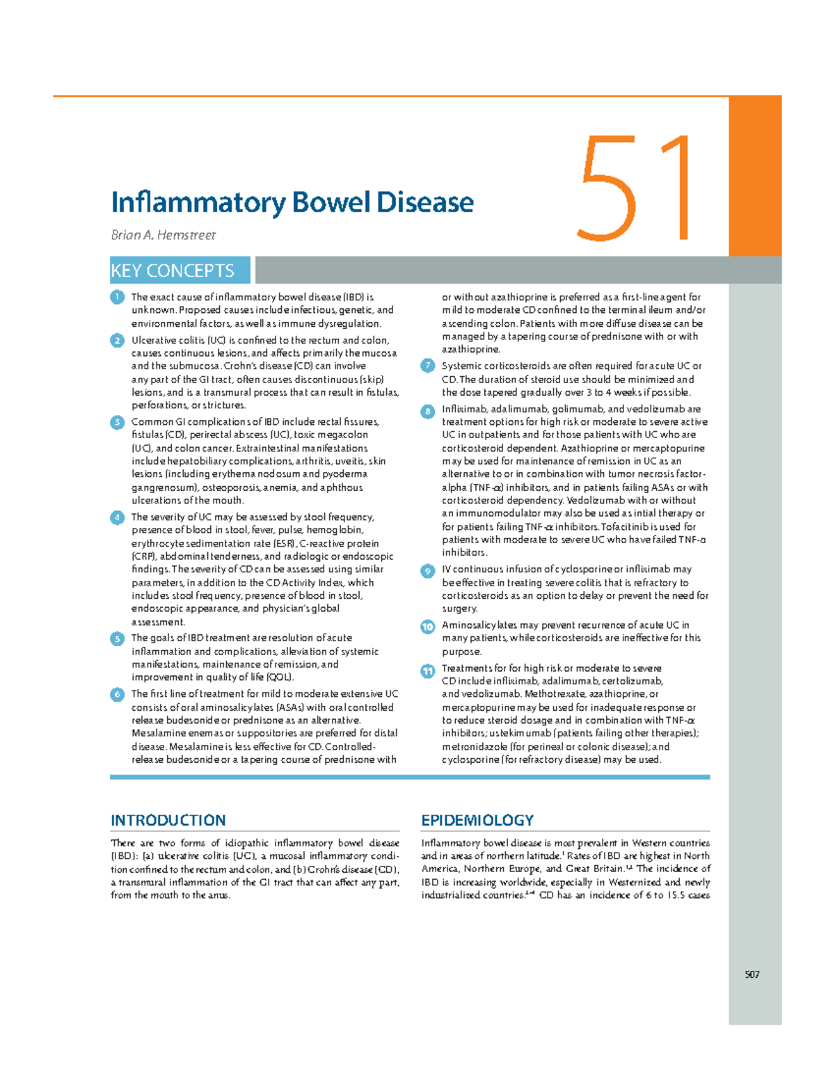 Inflammatory Bowel Disease (IBD) Overview and Management - Chapter ...
