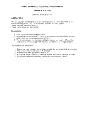 MFRS 102: Comprehensive Overview of Inventories Standard - Studocu
