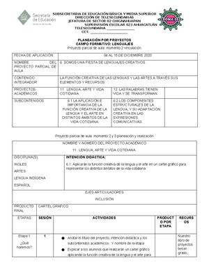 Programa Sintetico Fase 3 - PROGRAMA DE ESTUDIO PARA LA EDUCACIÓN ...