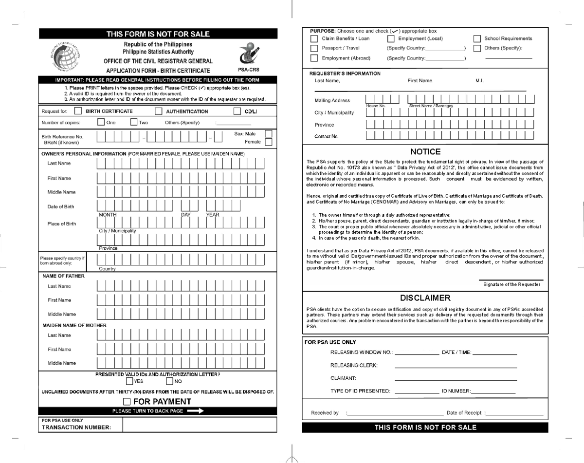 Data Privacy Act Compliance: Guidelines for PSA Document Requests - Studocu