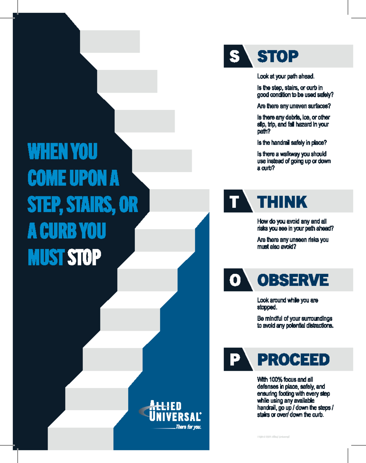 Stop Stair Safety Campaign: Flyer for Awareness and Prevention - Studocu