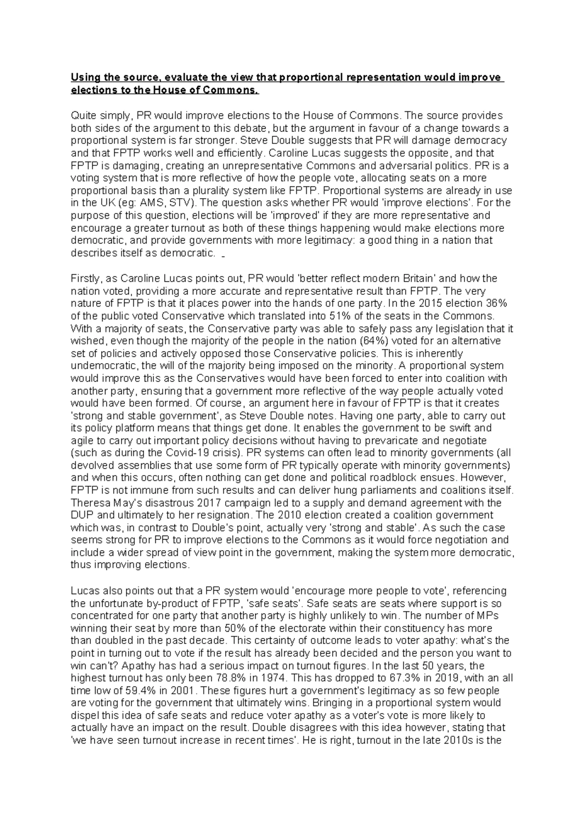 Key feminist thinkers for Edexcel A Level Politics: Summary and ...