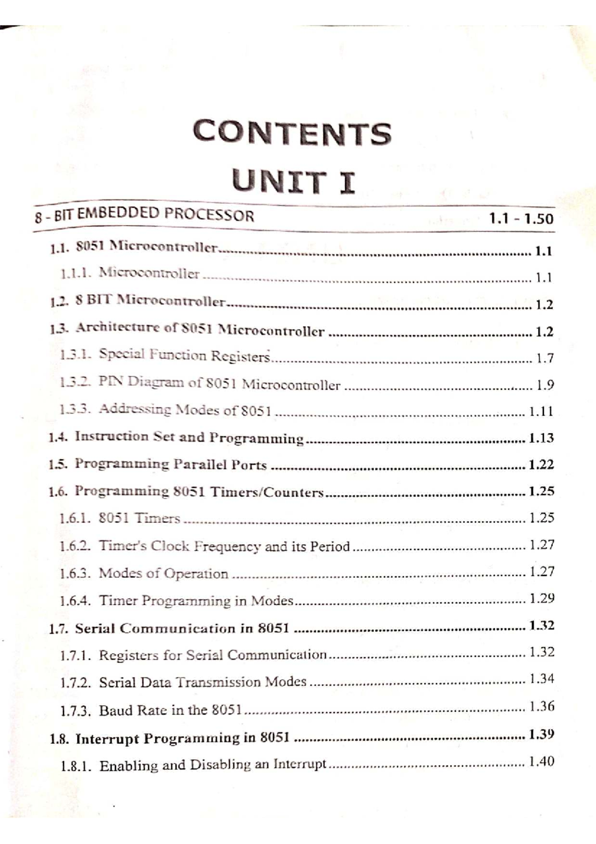 C2 Embedded Systems: 8-Bit Microcontroller Overview and Programming ...
