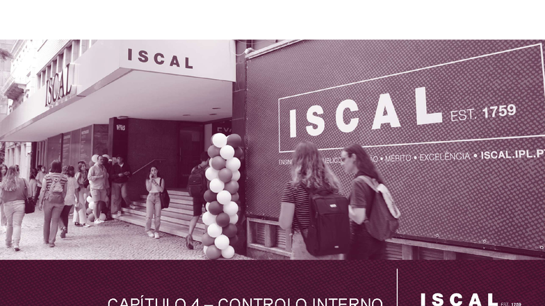CAPÍTULO 4: CONTROLO INTERNO NA AUDITORIA FINANCEIRA - Studocu